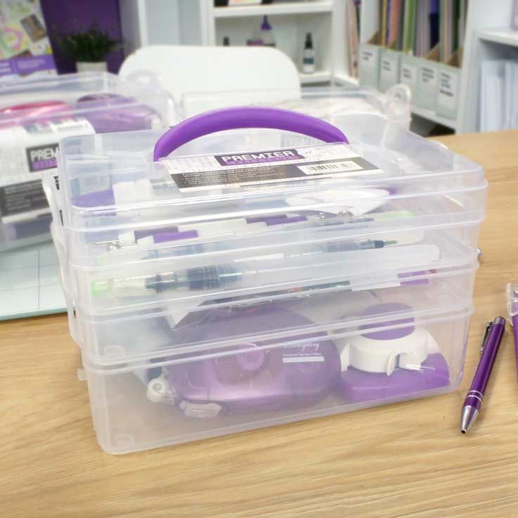 Premier Craft Tools - Stackable Storage Case | Hunkydory Crafts