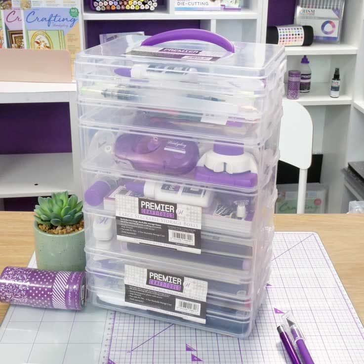 Premier Craft Tools - Stackable Storage Bundle | Hunkydory Crafts