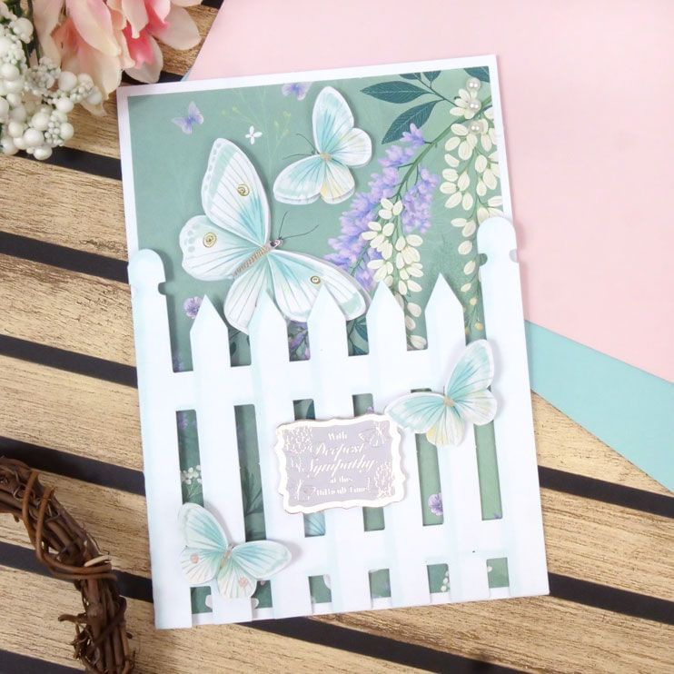 Picket Fence Card Blanks Megabuy | Hunkydory Crafts