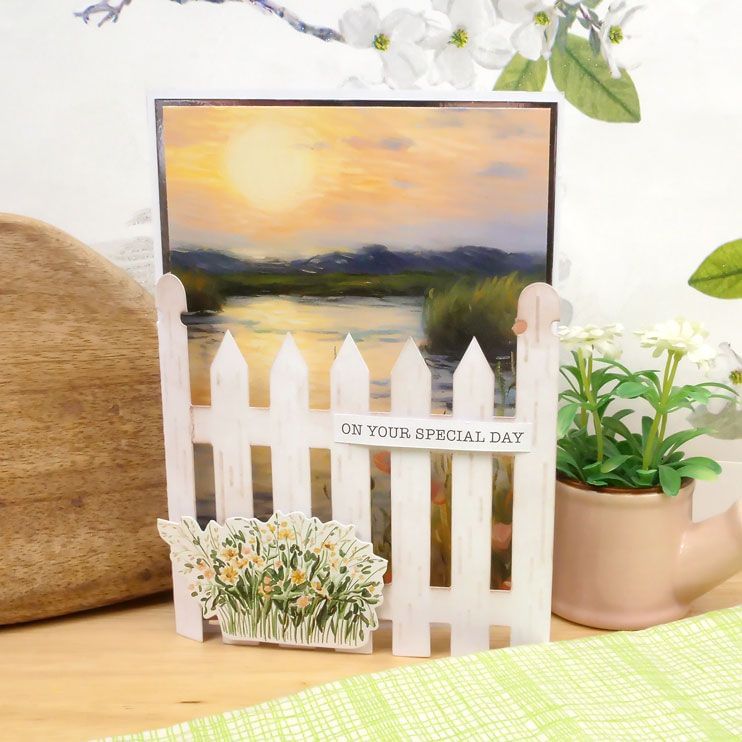 Picket Fence Card Blanks Megabuy | Hunkydory Crafts