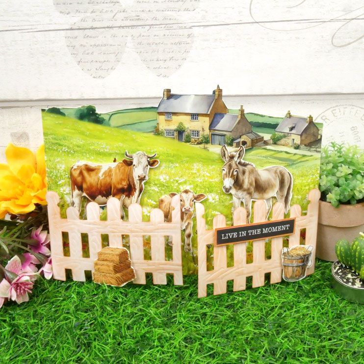 Picket Fence Card Blanks Megabuy | Hunkydory Crafts