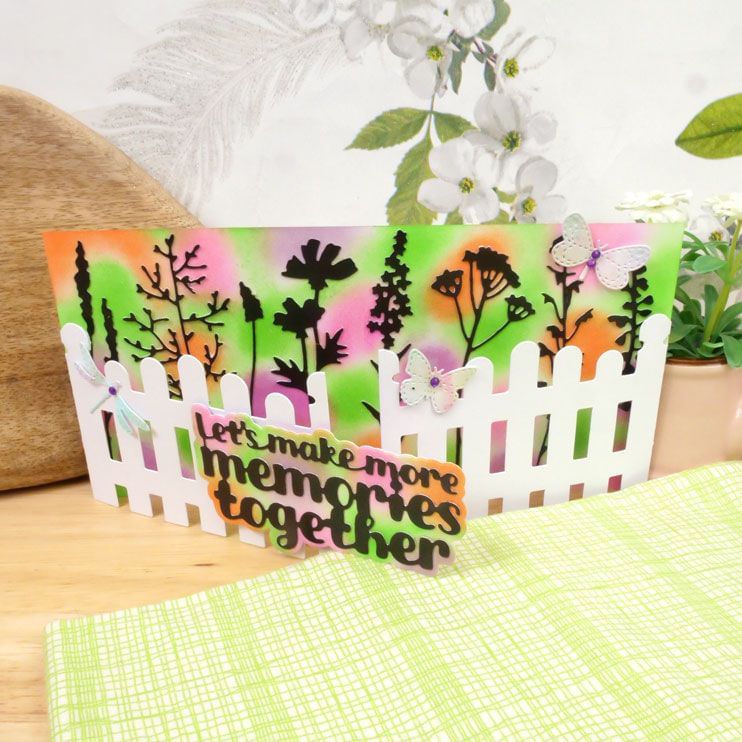 Picket Fence Card Blanks Megabuy | Hunkydory Crafts