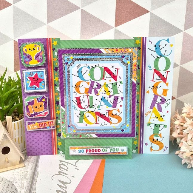 Yay Congratulations! Luxury Topper Set | Hunkydory Crafts