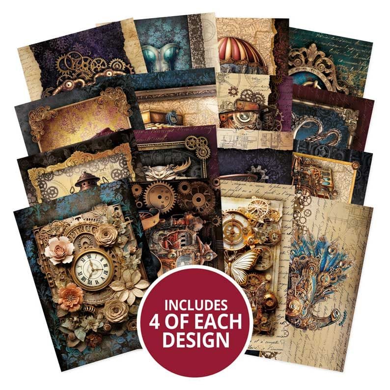 Stunning Steampunk Pocket Pad | Hunkydory Crafts