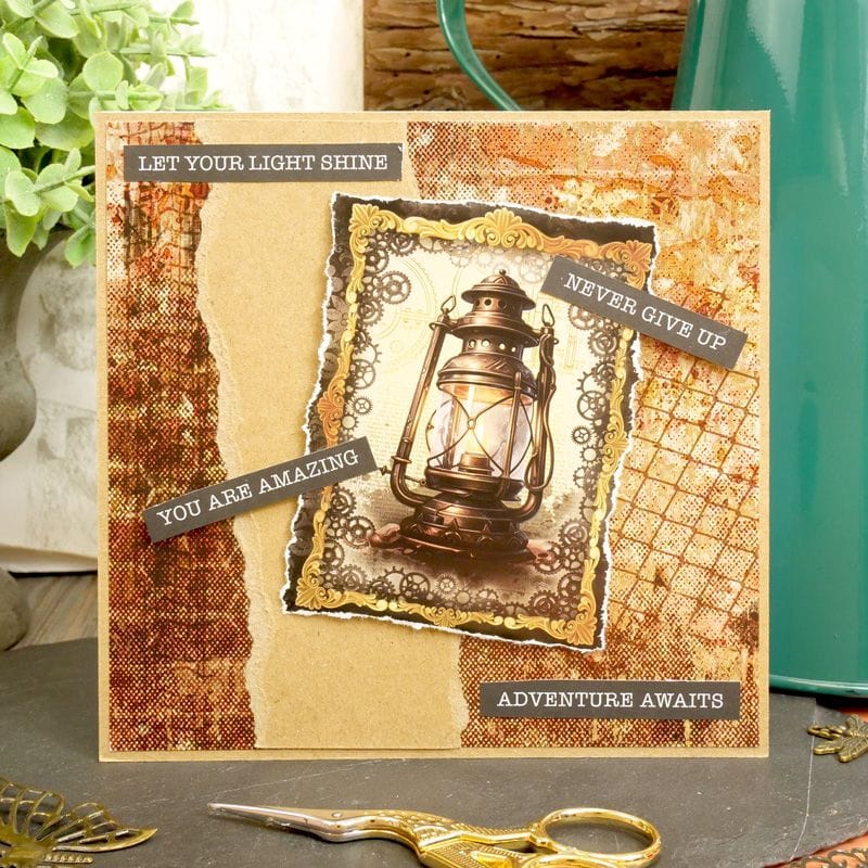 Stunning Steampunk Pocket Pad | Hunkydory Crafts