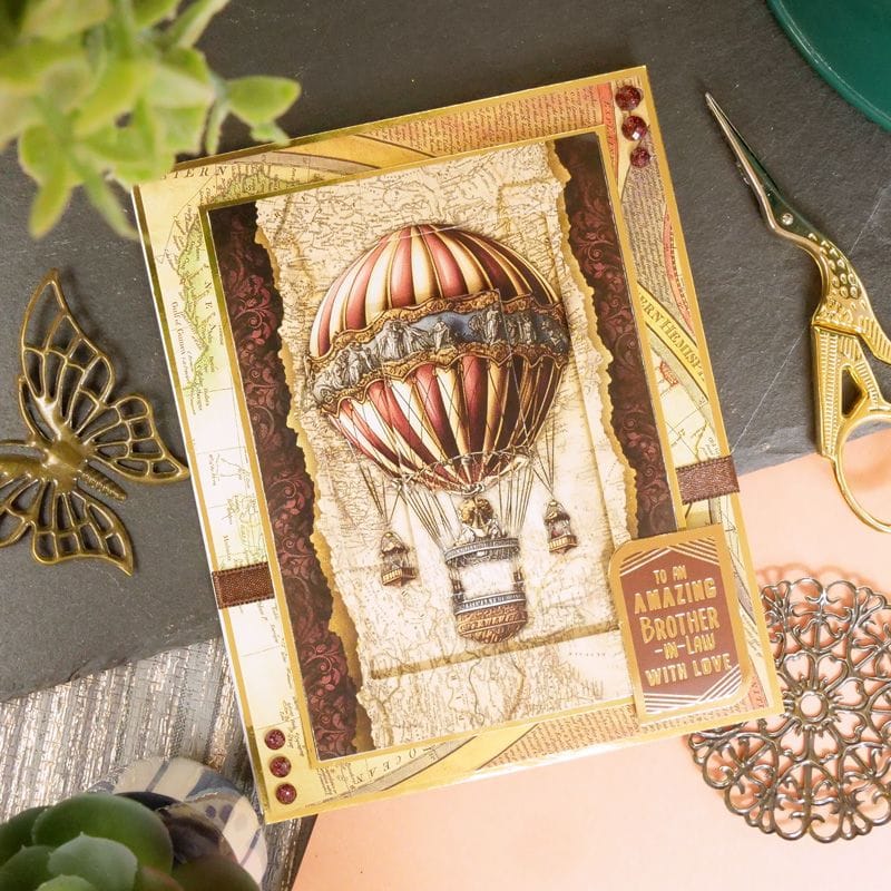 Stunning Steampunk Pocket Pad | Hunkydory Crafts