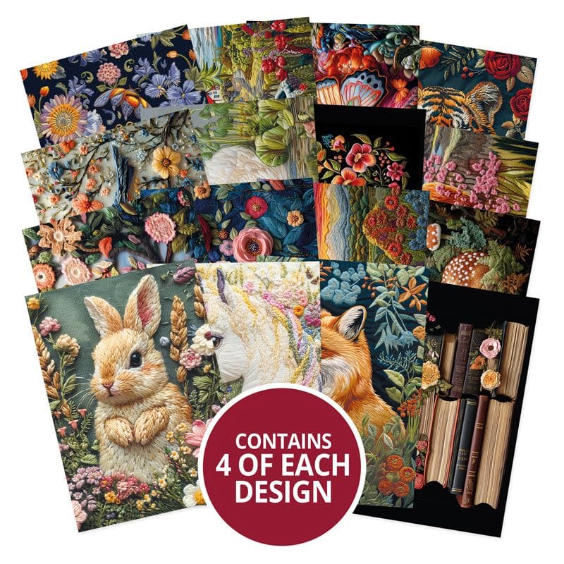 Amazing Embroidery Pocket Pad | Hunkydory Crafts