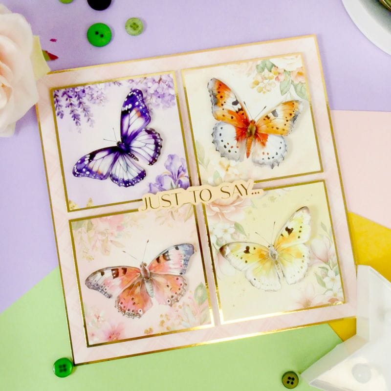 Floral Waterfalls Speciality Pocket Pad | Hunkydory Crafts