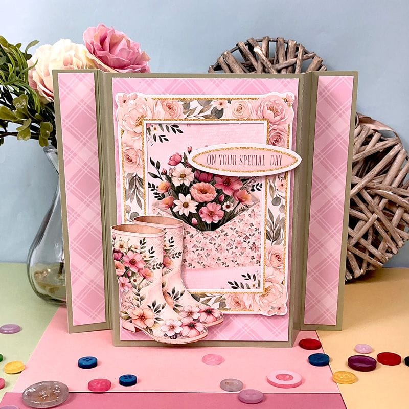 Perfectly Patterned Pocket Pad | Hunkydory Crafts