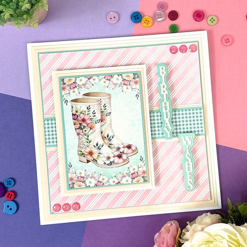 Perfectly Patterned Pocket Pad | Hunkydory Crafts