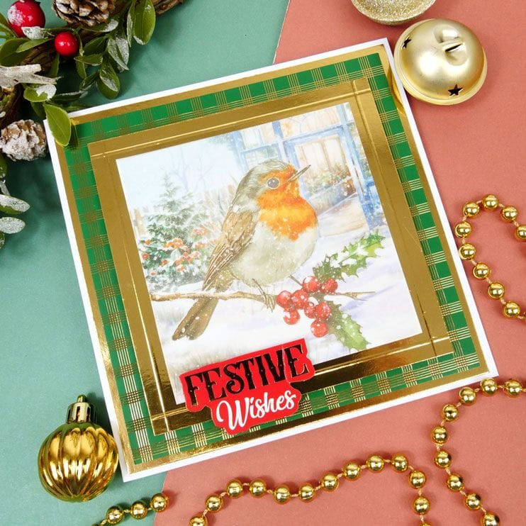 Festive Parchment Scenes | Hunkydory Crafts