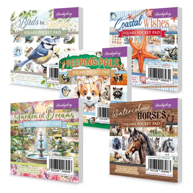 Square Pocket Pads - Ultimate Collection 1 | Hunkydory Crafts