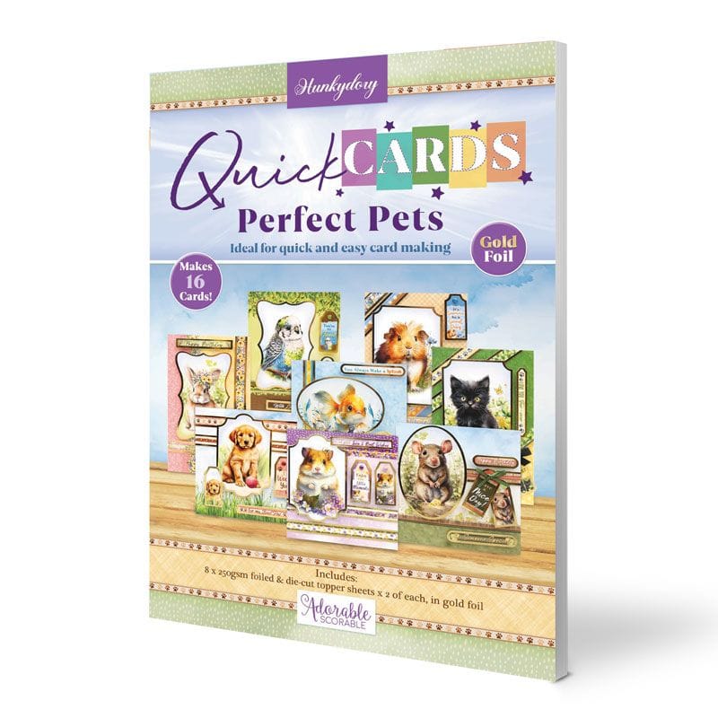 Quick Cards - Perfect Pets | Hunkydory Crafts
