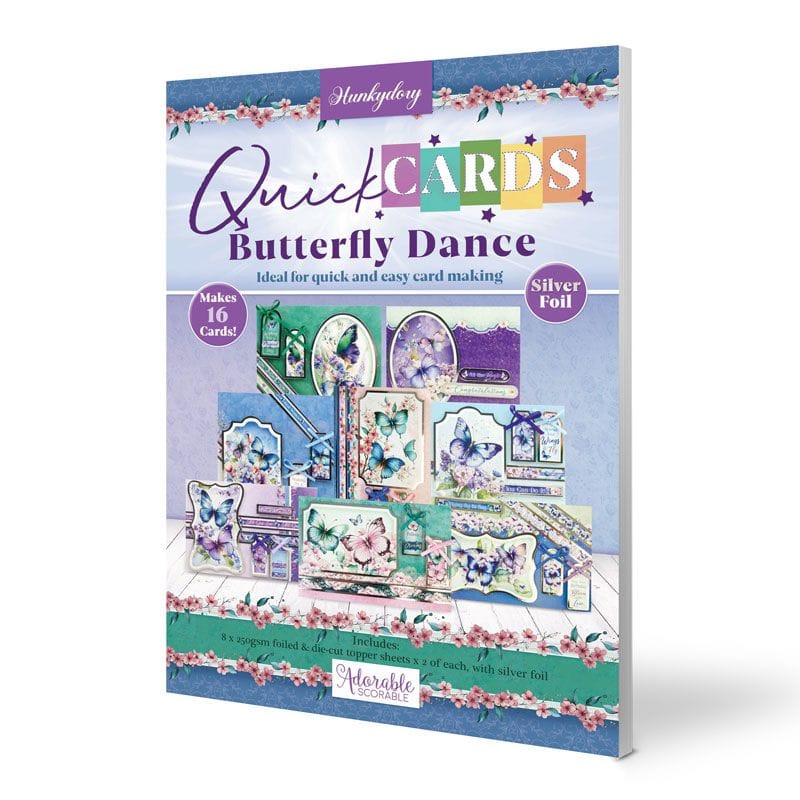 Quick Cards - Butterfly Dance | Hunkydory Crafts