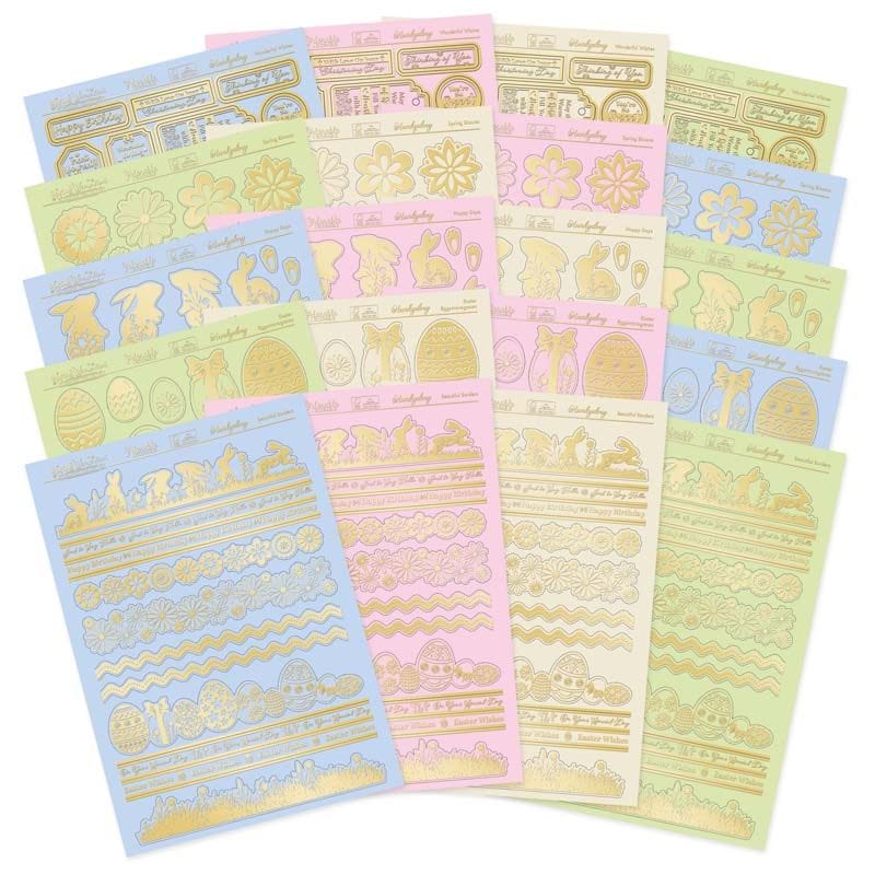 Spring Sensation Elegance Topper Collection | Hunkydory Crafts