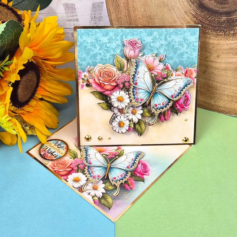 Luxury Shaped Cards - Easy Easels | Hunkydory Crafts