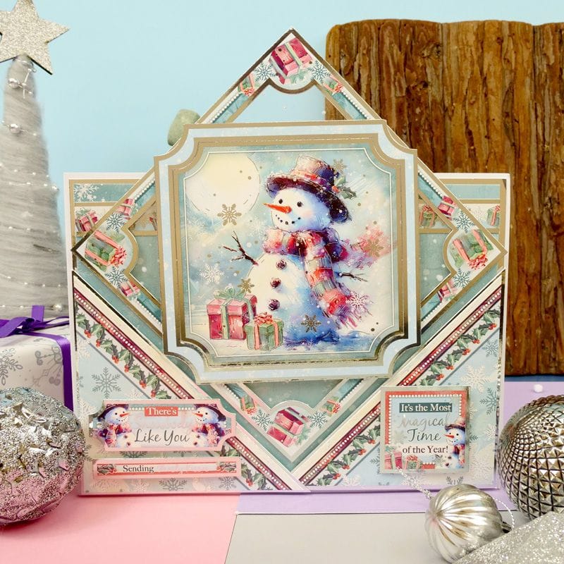 A Jolly Snowman Luxury Topper Set | Hunkydory Crafts