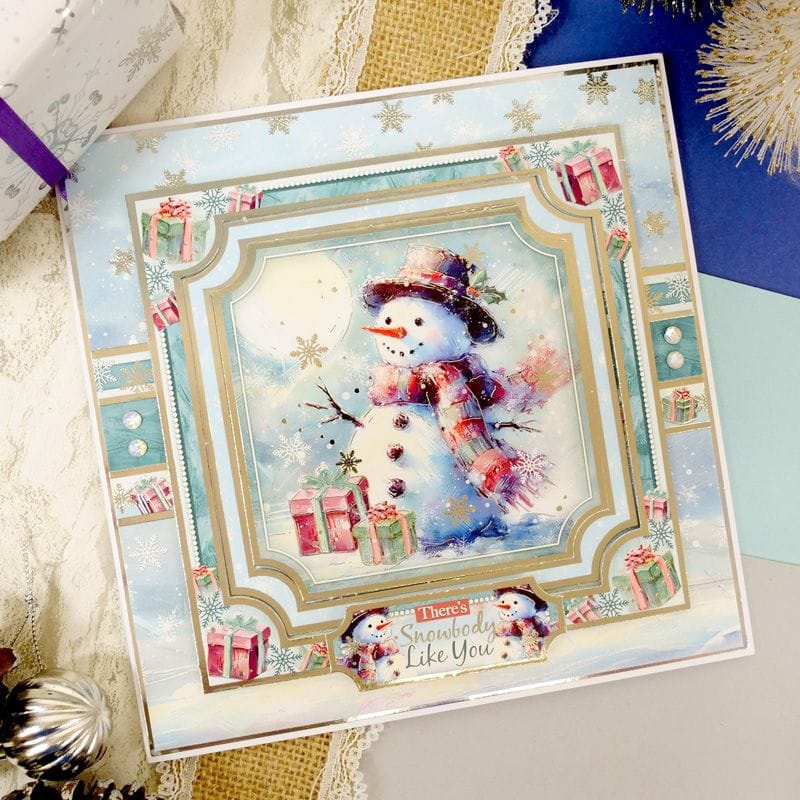 A Jolly Snowman Luxury Topper Set | Hunkydory Crafts