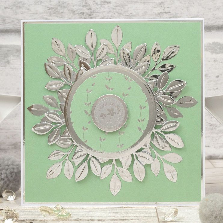 Stickables Self-Adhesive Mirri - A5 Silver | Hunkydory Crafts