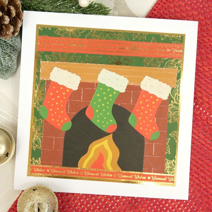 Christmas Stickables DL Self-Adhesive Papers | Hunkydory Crafts