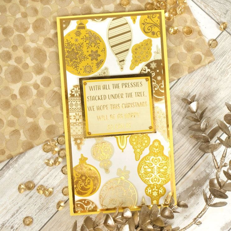 Christmas Stickables DL Self-Adhesive Papers | Hunkydory Crafts
