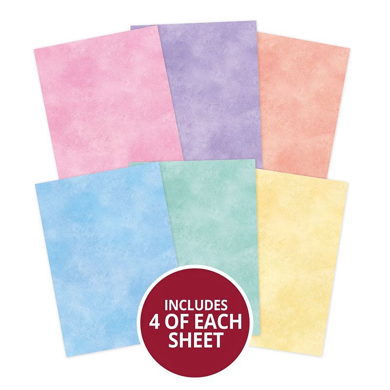 Stickables A5 Self Adhesive Papers Watercolour