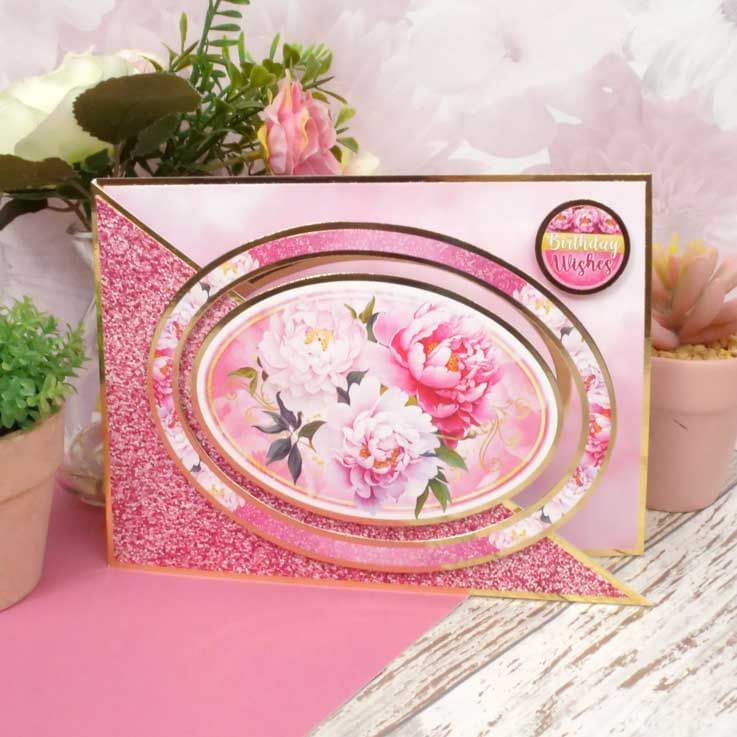 Peony Petals - Card Topper Sheet | Hunkydory Crafts