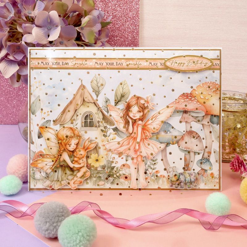 A Whimsical World Elements Topper Embellishments | Hunkydory Crafts