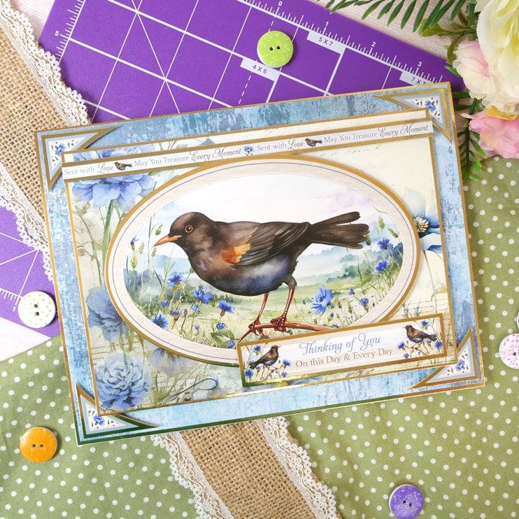Whopper Topper Pad - Britain's Favourite Birds | Hunkydory Crafts