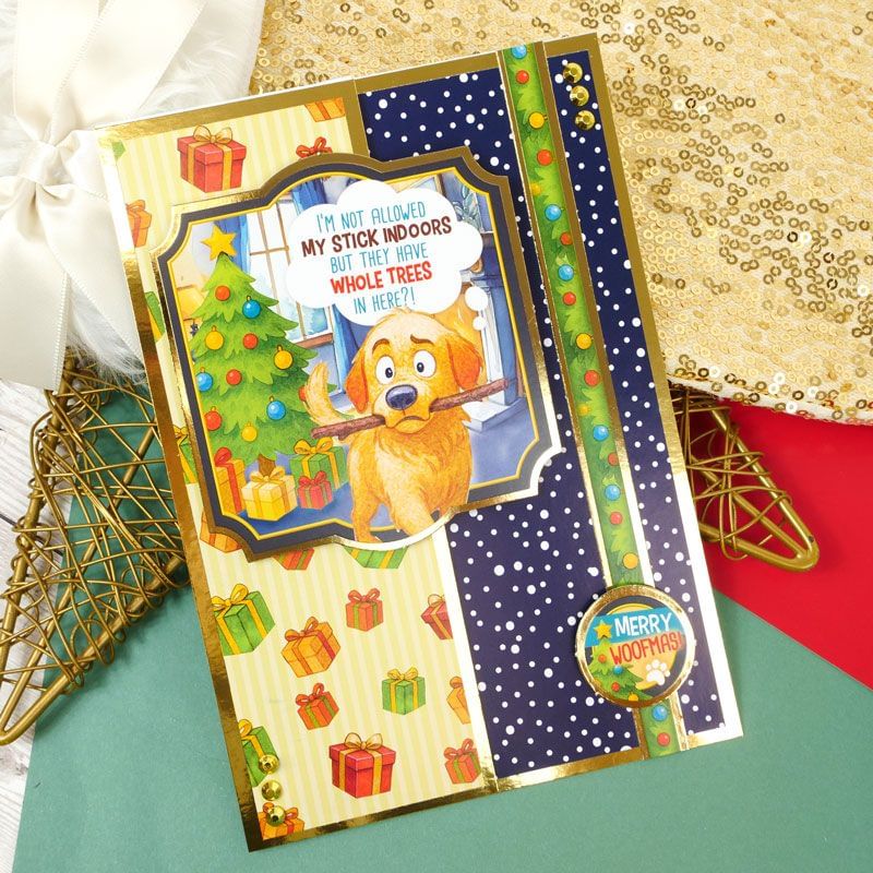 Christmas Crackers Topper Sheet - Festive Friends | Hunkydory Crafts