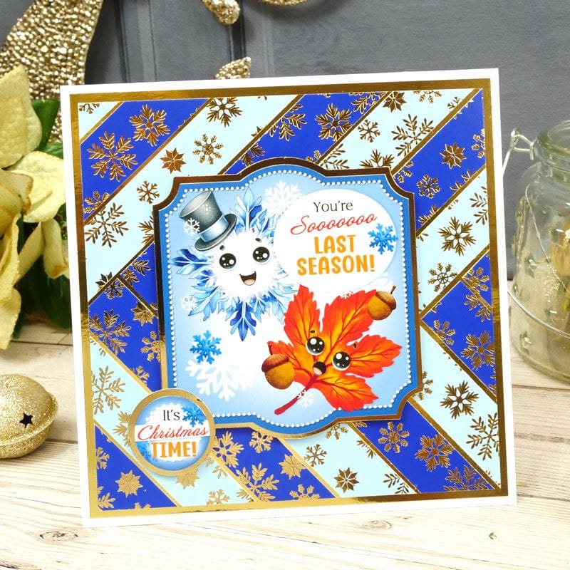 Christmas Crackers Topper Sheet - Let it Snow | Hunkydory Crafts