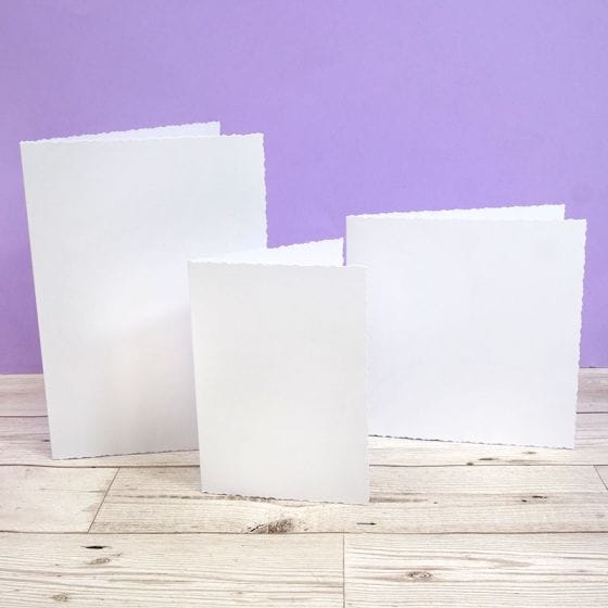 Deckle-Edge Card Blanks & Envelopes Megabuy | Hunkydory Crafts