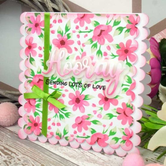 Scalloped-Edge Card Blanks & Envelopes - 6" x 6" | Hunkydory Crafts