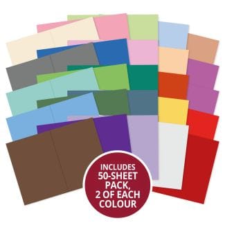 Coloured Card Blanks - Cardmaking Essentials - Papercraft | Hunkydory ...