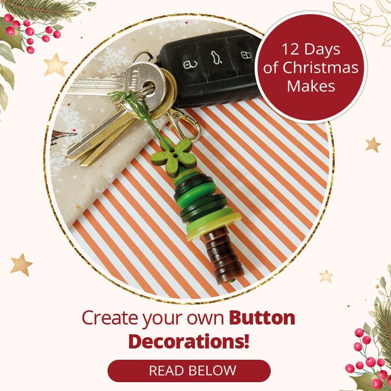 How to Make Button Decorations | Hunkydory Crafts