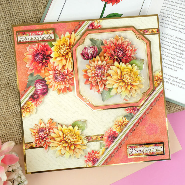 Live Launch - In Full Bloom Deco-Large | Hunkydory Crafts
