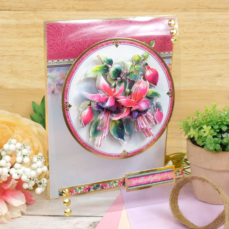 Live Launch - In Full Bloom Deco-Large | Hunkydory Crafts
