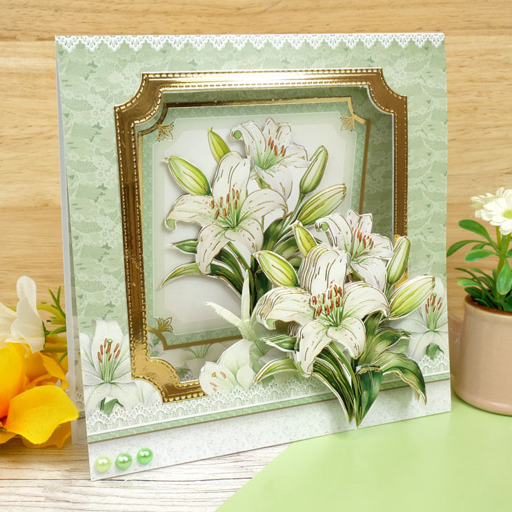 Live Launch - In Full Bloom Deco-Large | Hunkydory Crafts