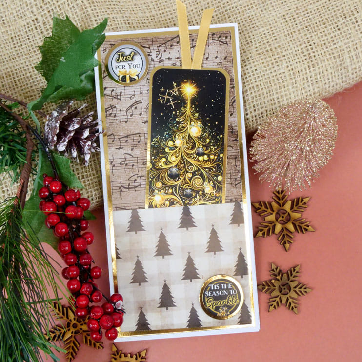 Feeling Festive Bookmark Toppers Gallery | Hunkydory Crafts