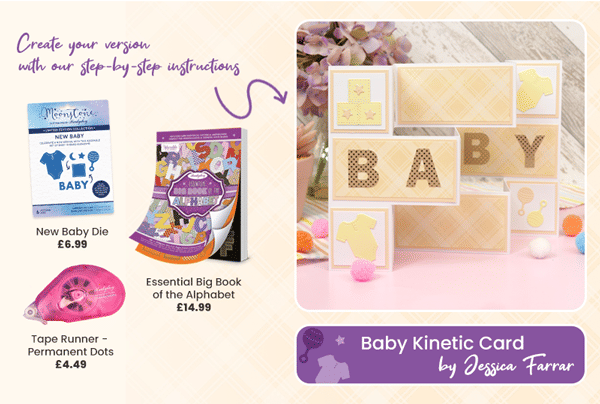 New Baby - Card How-To Guides | Hunkydory Crafts