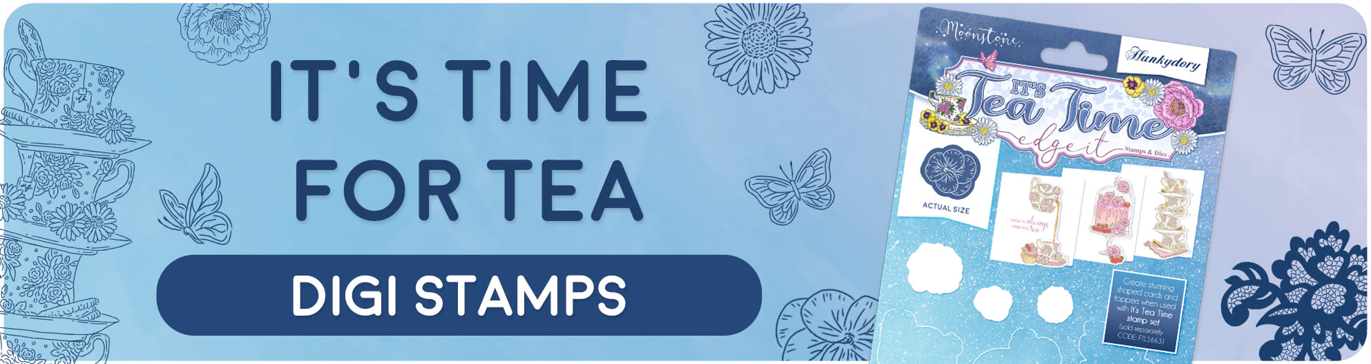 Tea Time Edge-It Free Downloads | Hunkydory Crafts