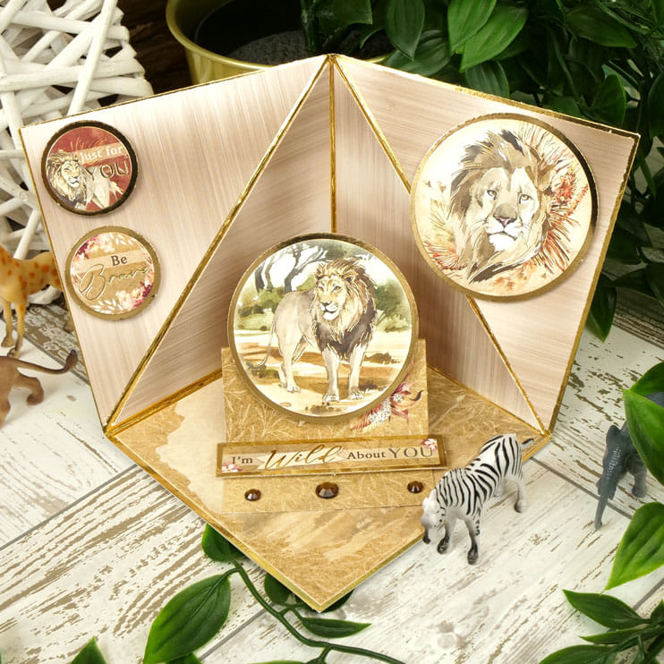 Savannah Surprise Concept Card Kit Gallery | Hunkydory Crafts
