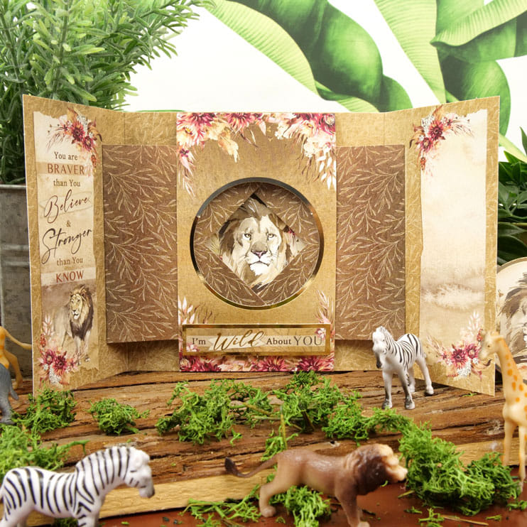 Savannah Surprise Concept Card Kit Gallery | Hunkydory Crafts