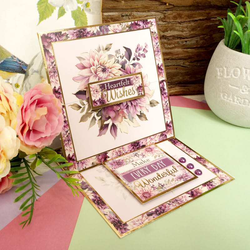 Floral Reveal Shutter Gallery | Hunkydory Crafts