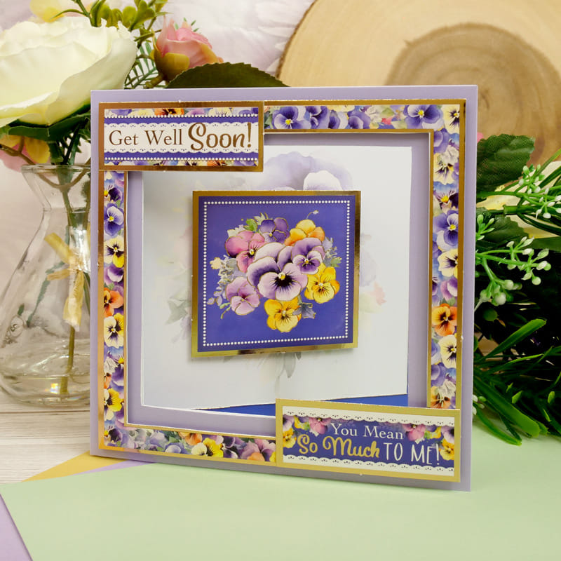 Floral Reveal Shutter Gallery | Hunkydory Crafts