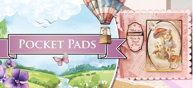 Pocket Pads - Paper Pads - Papercraft | Hunkydory Crafts