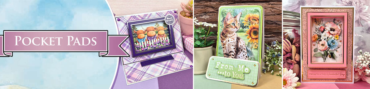 Pocket Pads - Paper Pads - Papercraft | Hunkydory Crafts
