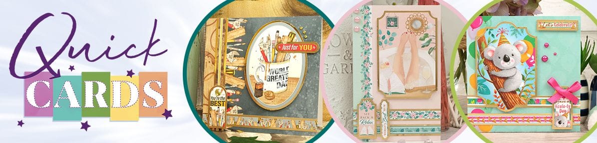 Quick Card Pads - Hunkydory Cardmaking - Papercraft | Hunkydory Crafts