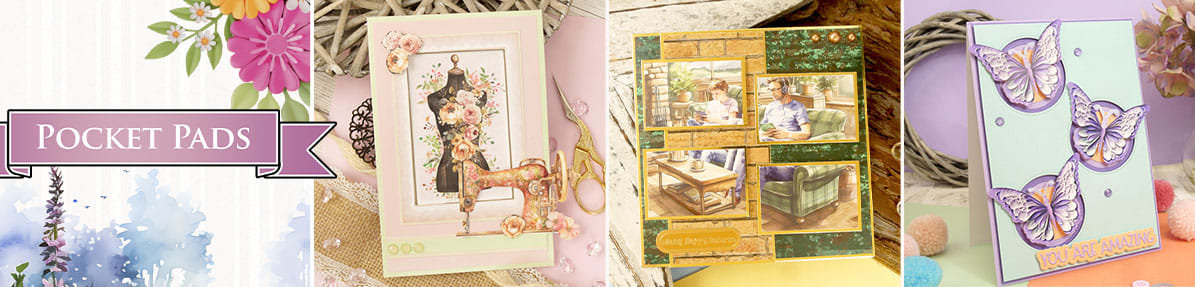 Pocket Pads - Paper Pads - Papercraft | Hunkydory Crafts