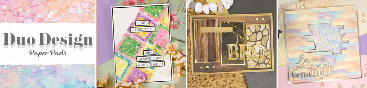 Duo Design Paper Pads | Hunkydory Crafts